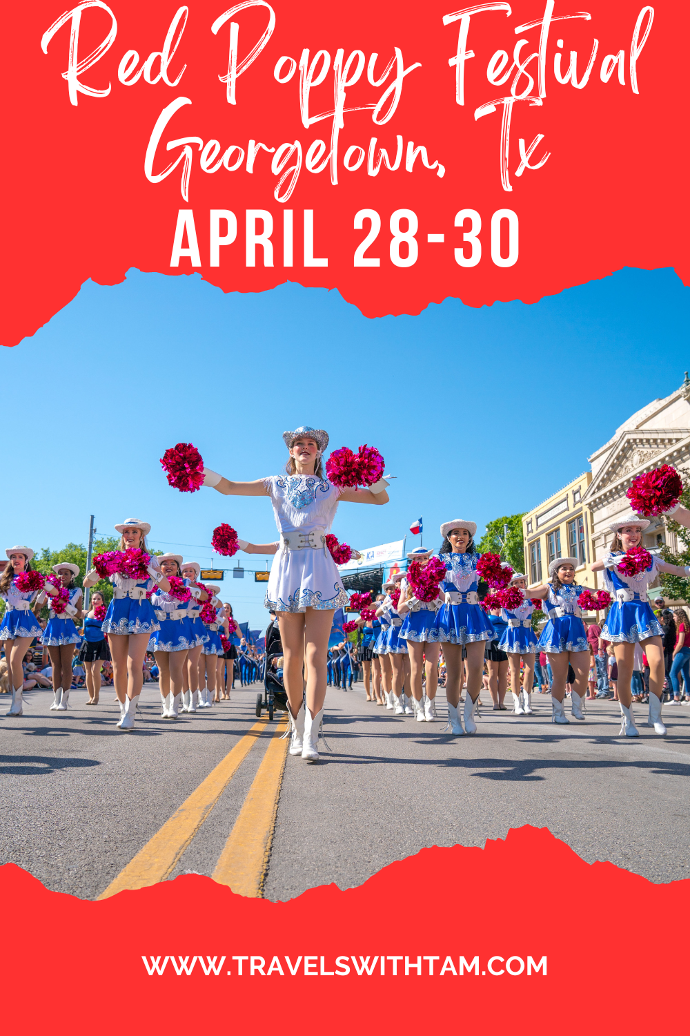 ANNUAL RED POPPY FESTIVAL, GEORGETOWN TX FULL WEEKEND OF ACTIVITIES ...